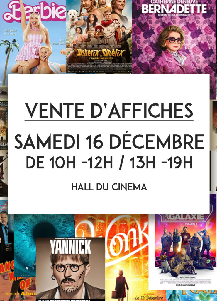 VENTE D’AFFICHES | Imagin' Cinémas